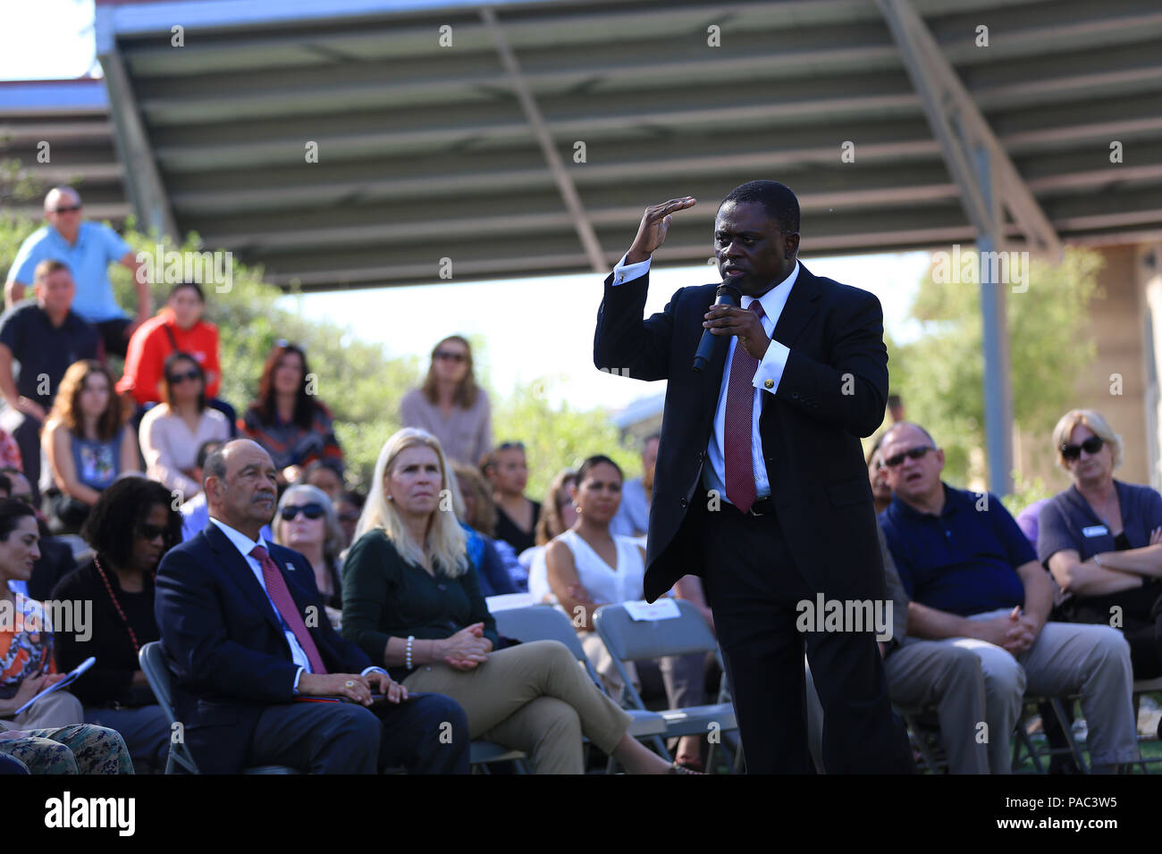 Dr. Bennet Omalu, a neuropathologist known for his work with chronic ...