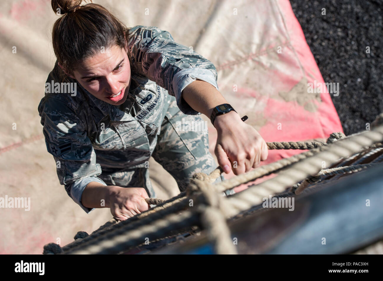 U.S. Air Force Airman 1st Class Natalie Plas, 1st Combat Camera ...