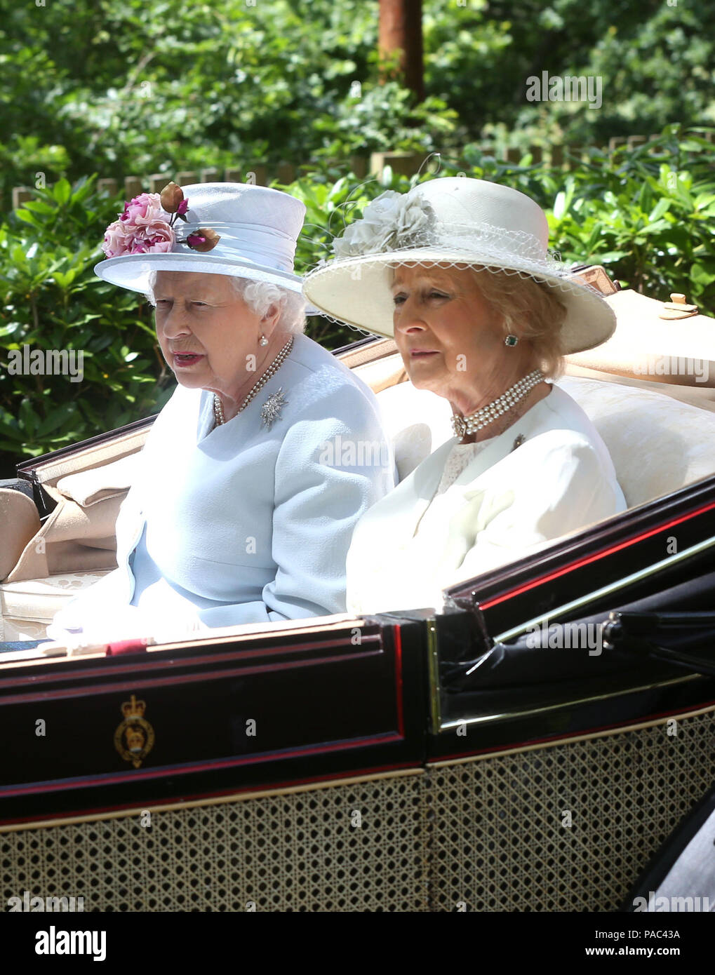 Royals are seen arriving at day 2 of Royal Ascot, Ascot. England ...