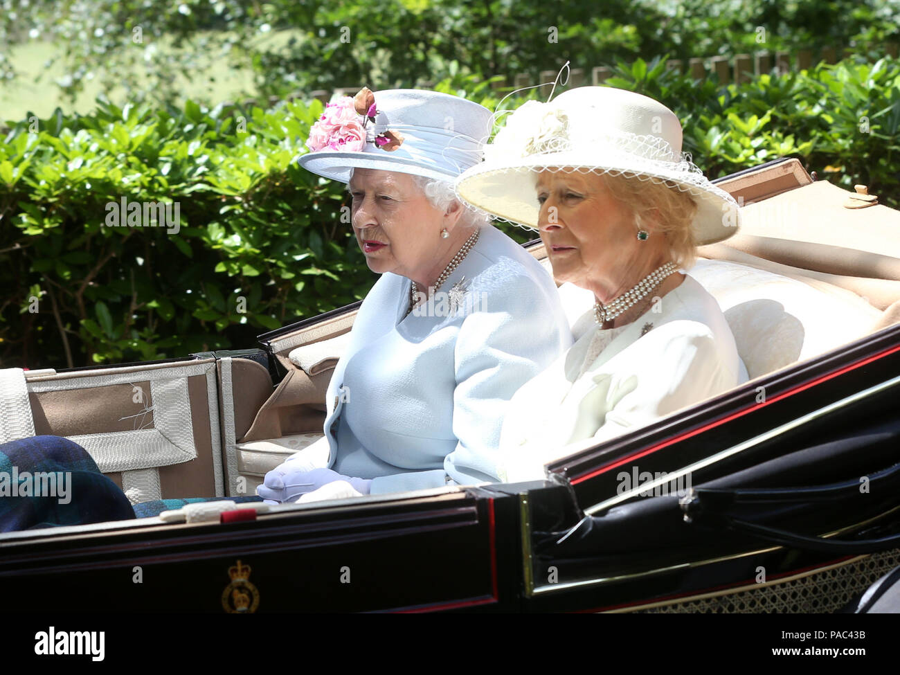 Royals are seen arriving at day 2 of Royal Ascot, Ascot. England ...