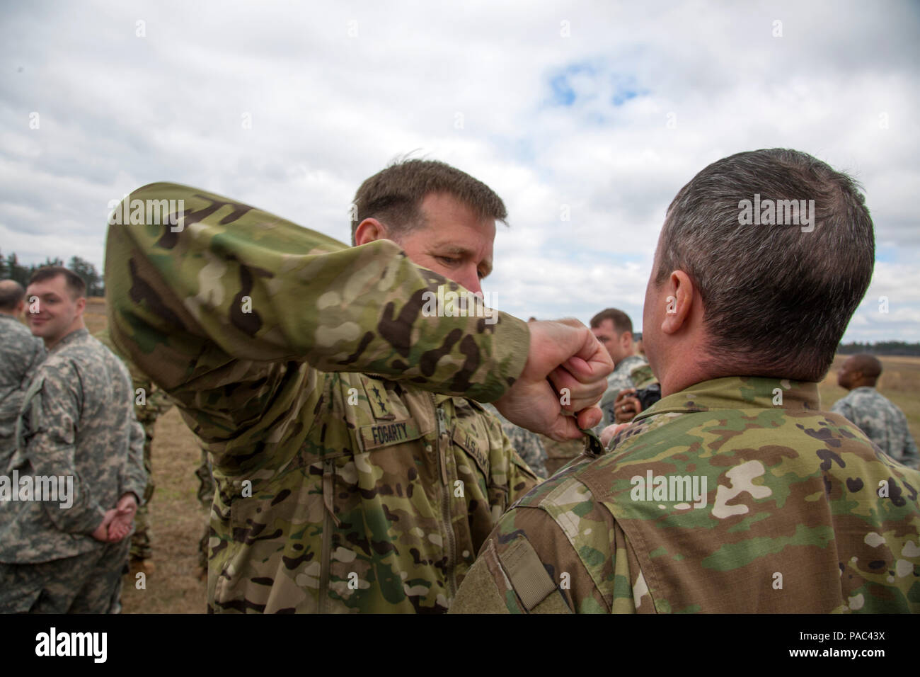 U.S. Army Maj. Gen. Stephen G. Fogarty, commander of the Cyber Center ...