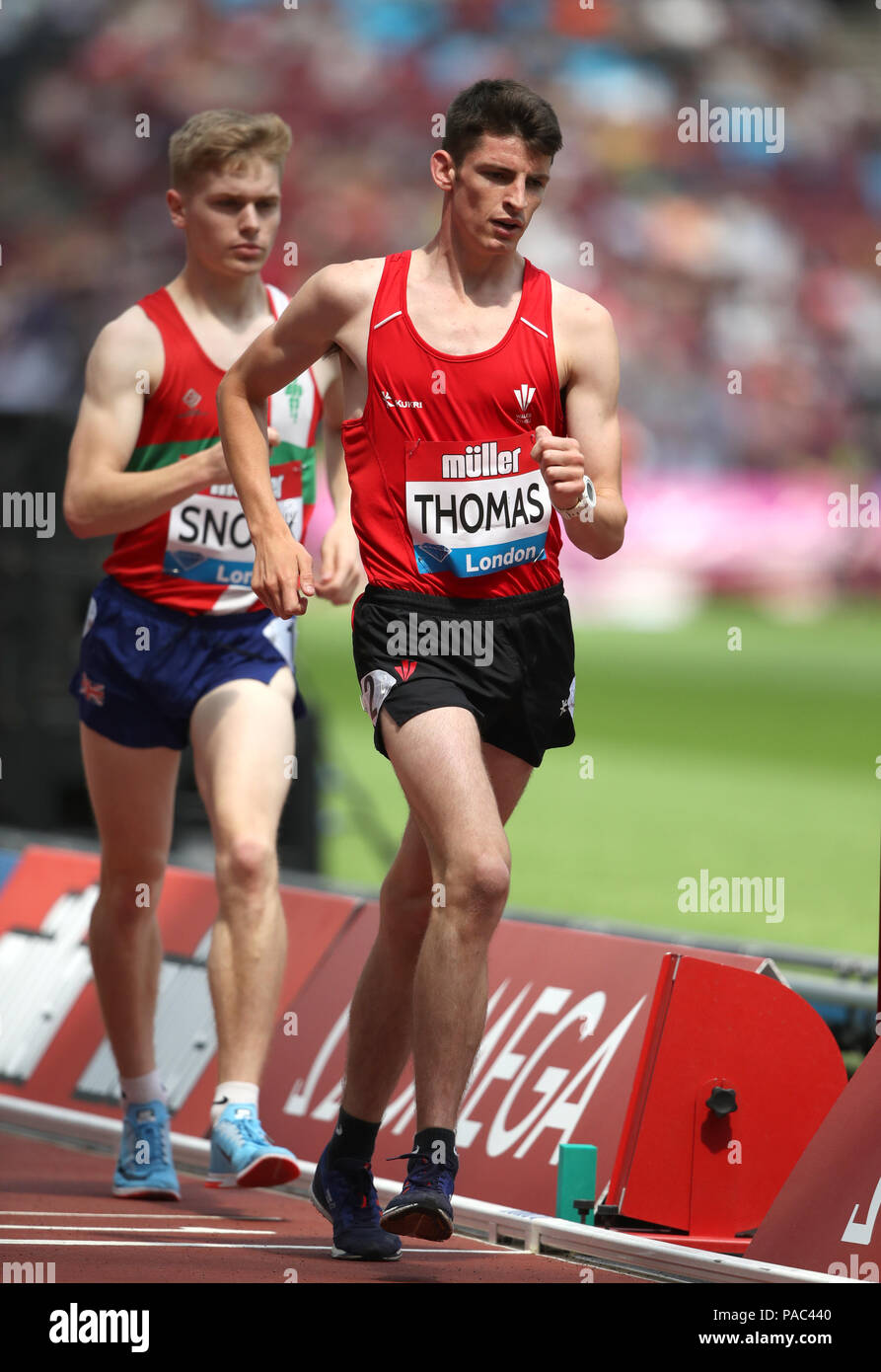 Great Britain's Guy Christie in action during The Men's 3000m walk ...