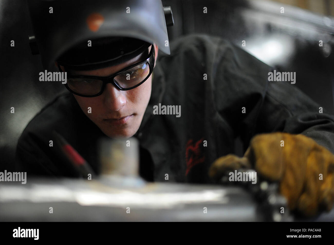 Airman 1st Class James Ori, 22nd Civil Engineer Squadron structural ...