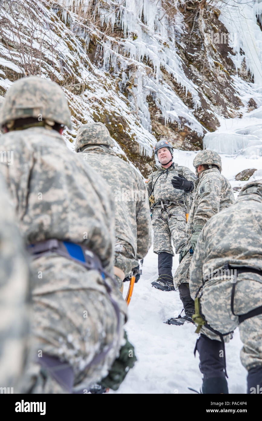 U.S. Army Sgt. Jeffrey Deslauries, Alpha Company, 3rd Battalion, 172nd ...