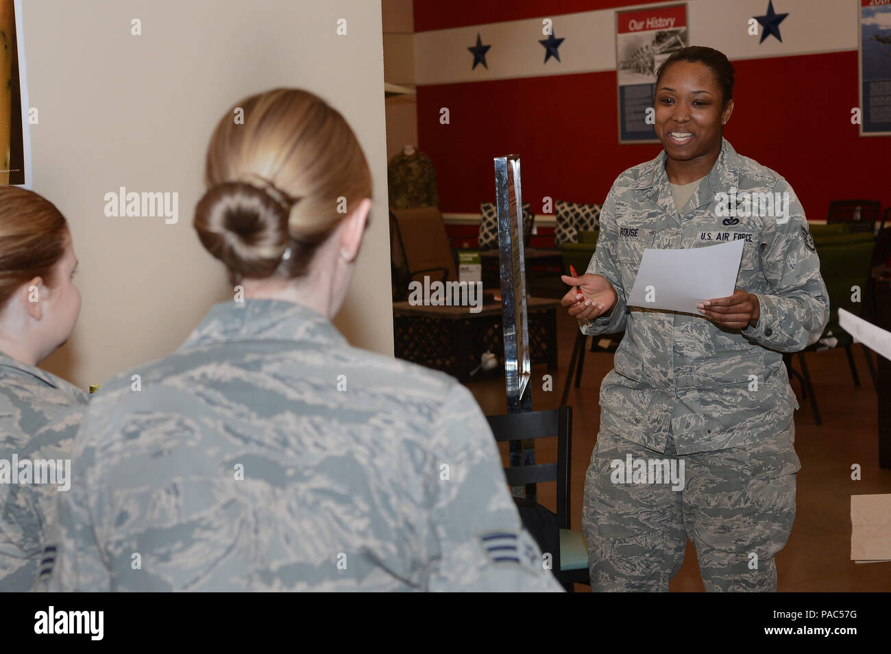 U.S. Air Force Staff Sgt. Catrina Rouse, 20th Civil Engineer Squadron ...