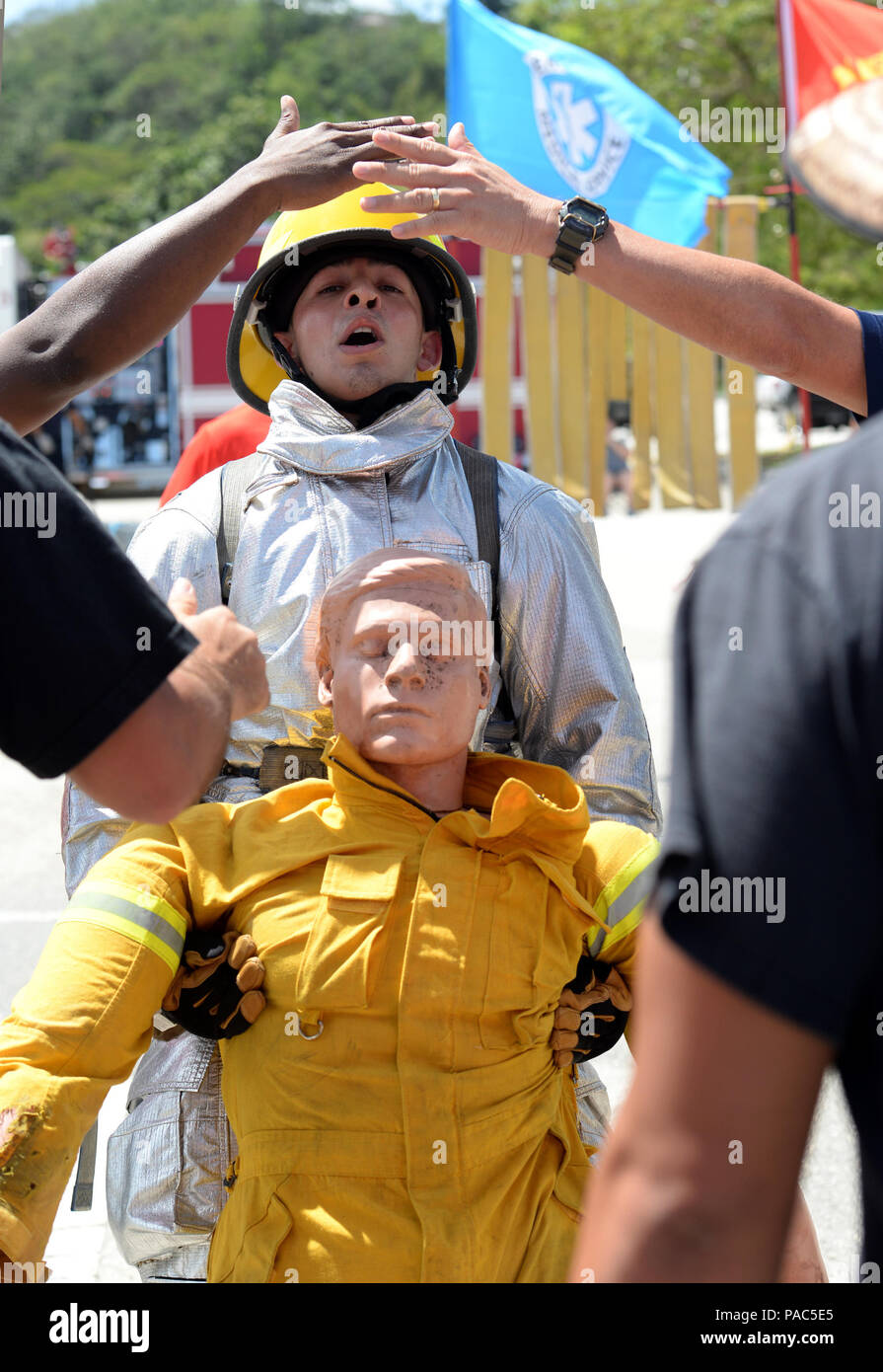Airman 1st Class Jared May, 36th Civil Engineer Squadron fire ...