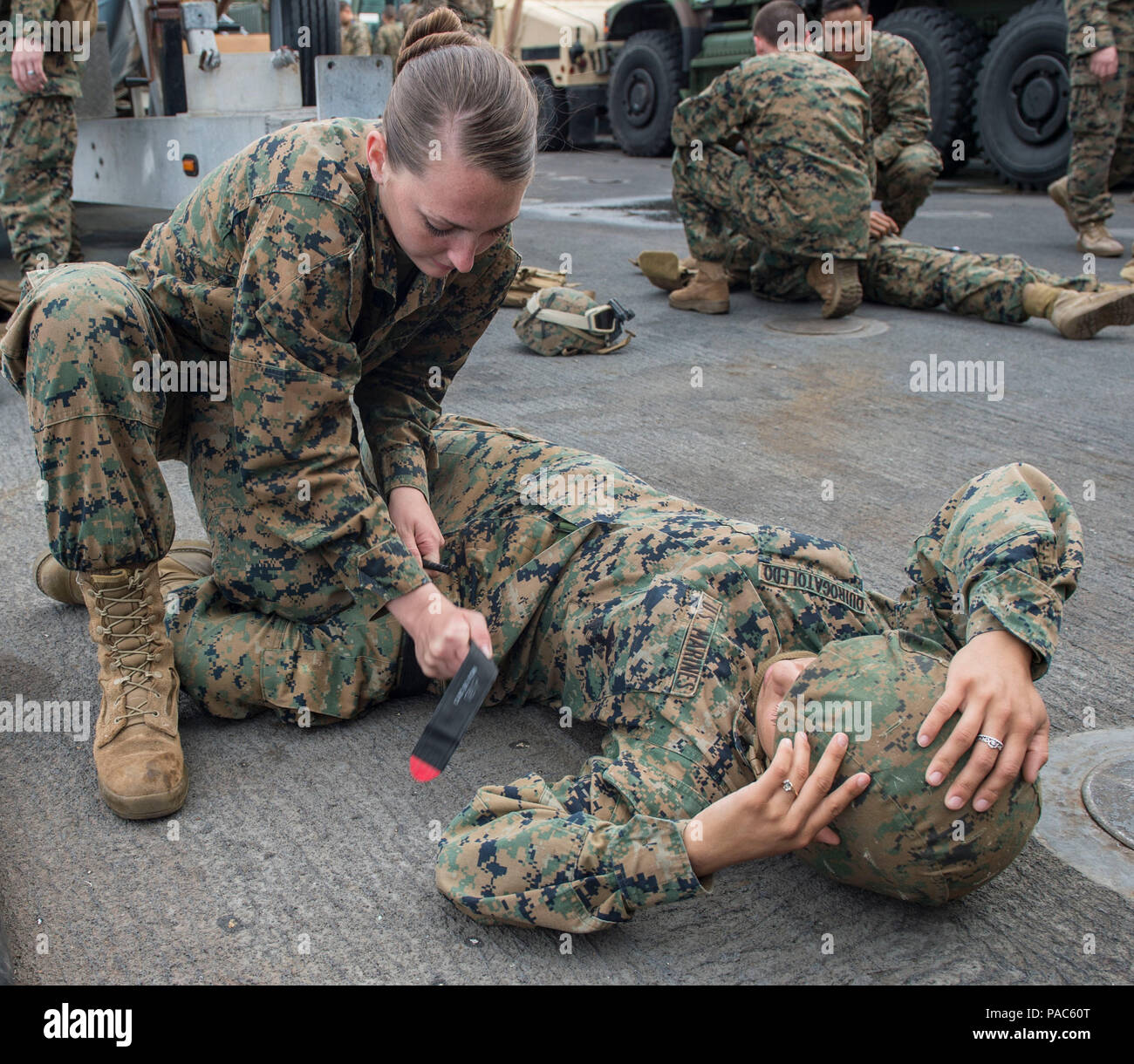 160301-N-VS214-125 PACIFIC OCEAN (March 1, 2016) Lcpl. Megan Swick ...