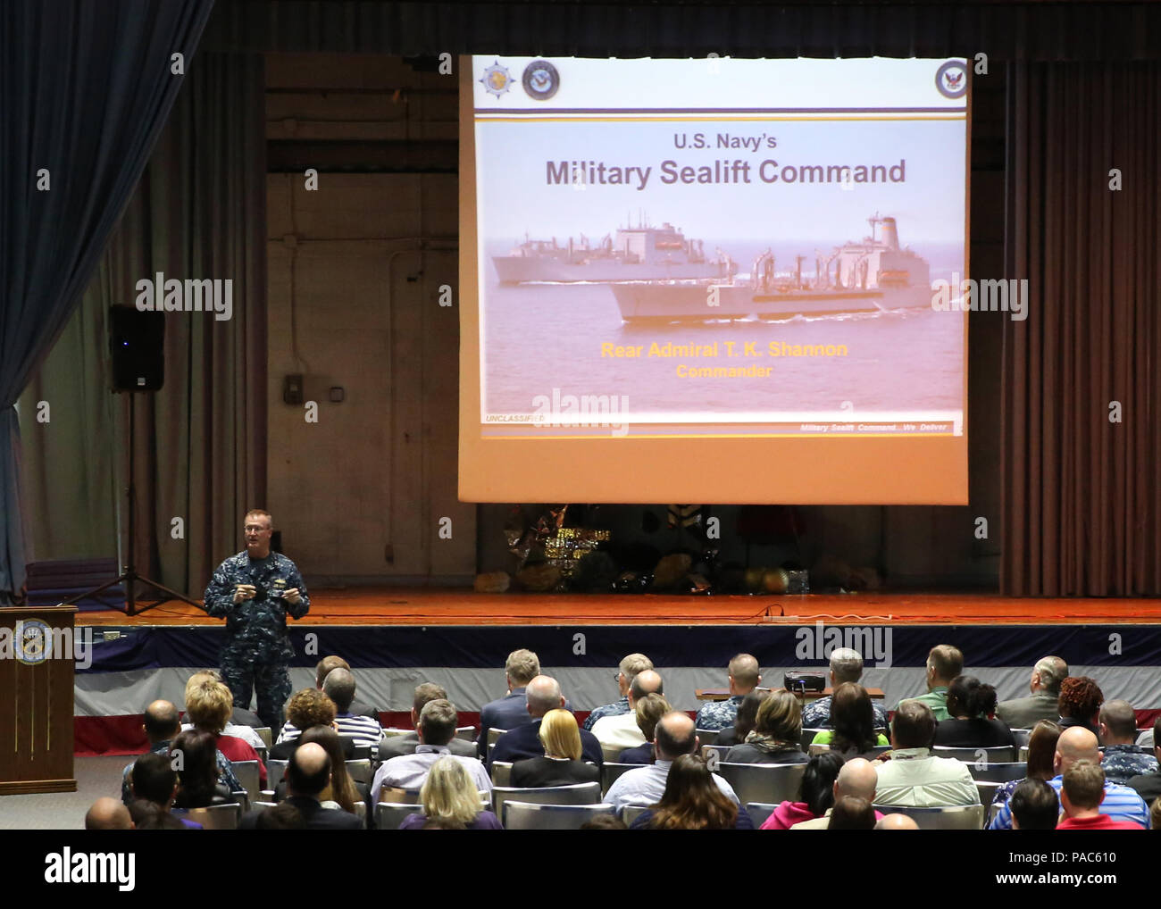 160308-N-OH262-057 NORFOLK, Va. (March 8, 2016)--Rear Adm. T. K ...