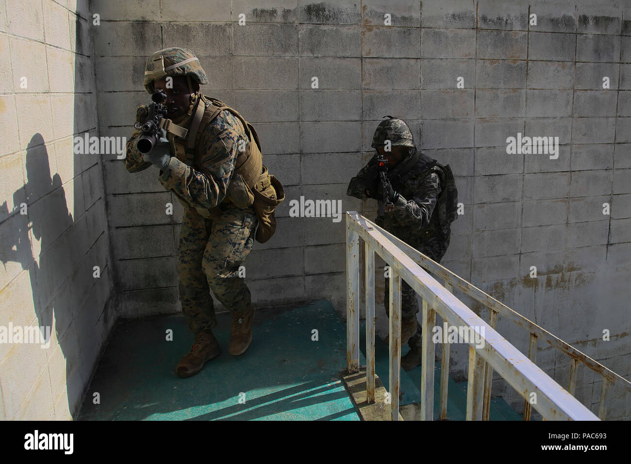 U.S. Marine Corps Lance Cpl. Johnathan Williams, motorman, Weapons ...