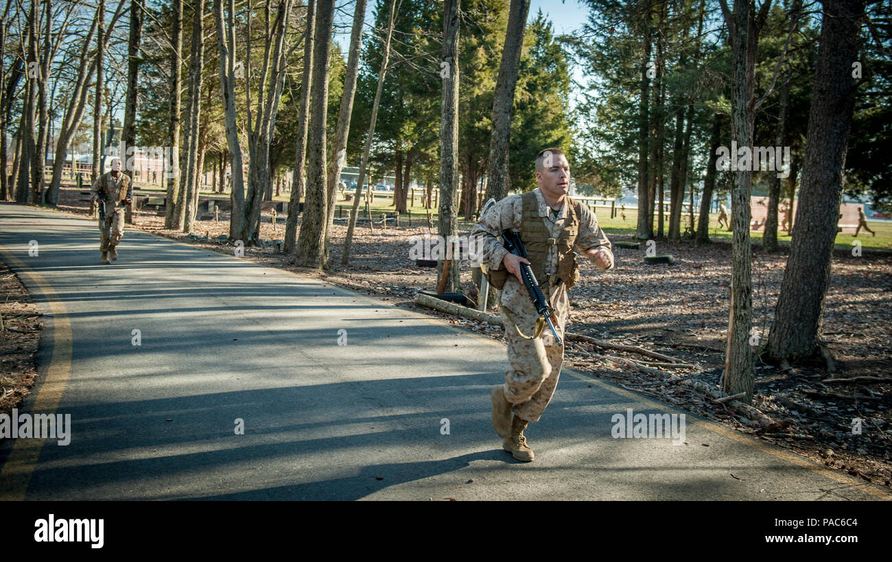 Candidates assigned to Charlie Company, Officer Candidates Class-221 ...