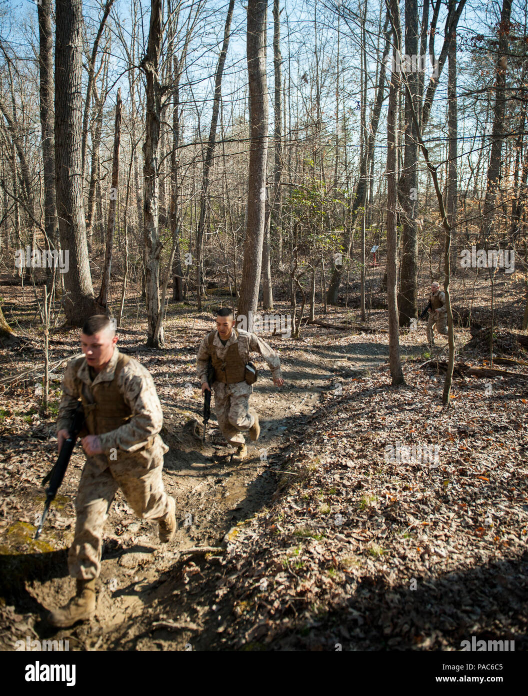 Candidates assigned to Charlie Company, Officer Candidates Class-221 ...