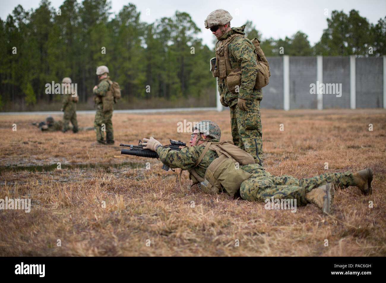U.S. Marines from the Infantry Small Unit Leaders Course (ISULC ...