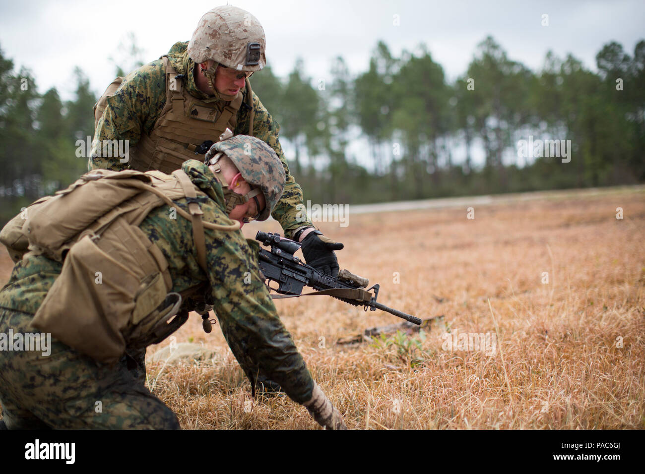 U.S. Marine Corps Sgt. James R. Darius, an Antitank Missileman enrolled ...