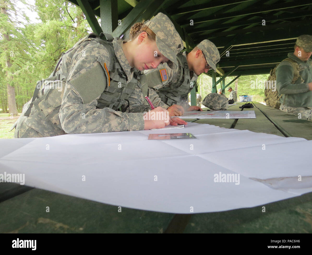 A Soldier from the 652nd Regional Support Group in Helena, Montana ...