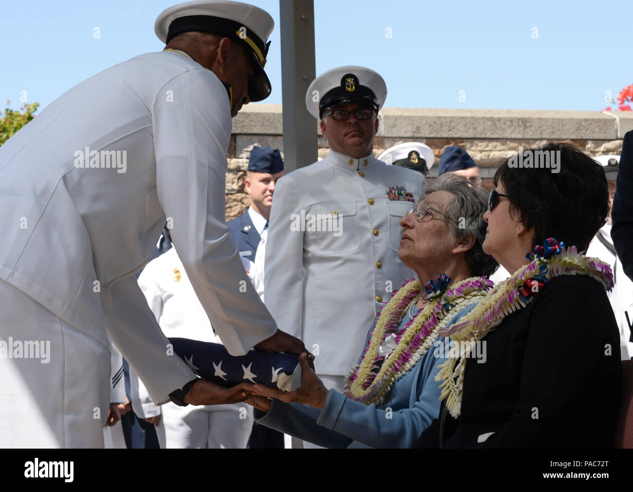 160309-N-GI544-155 HONOLULU (Mar. 9, 2016) Rear Adm. John Fuller ...
