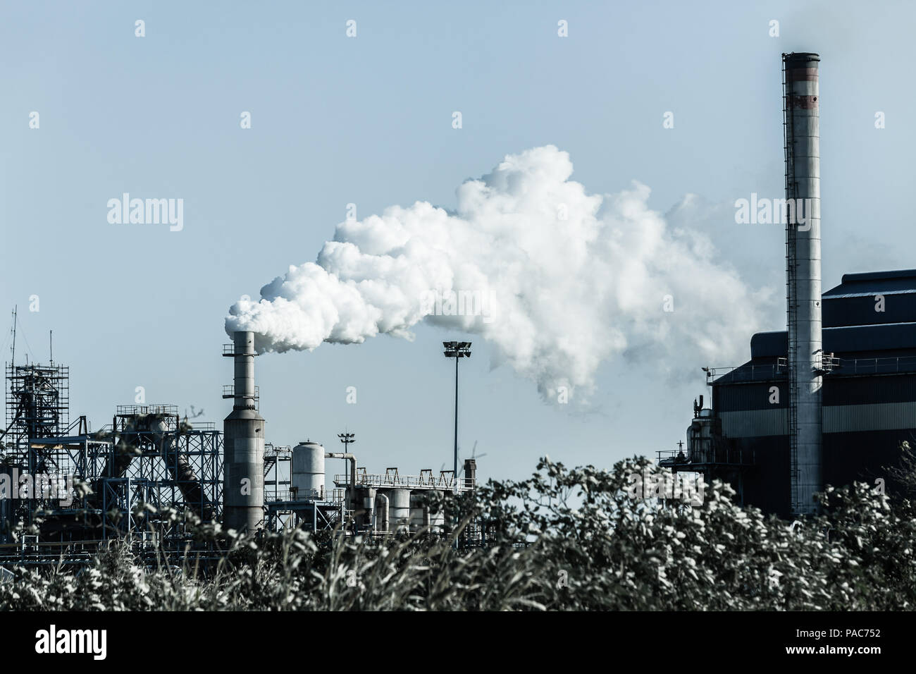 Industrial landscape smoke africa hi-res stock photography and images ...
