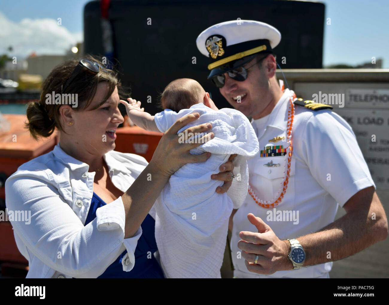 PEARL HARBOR (March 9, 2016) Lieutenant Commander Sean Gray of Nampa ...
