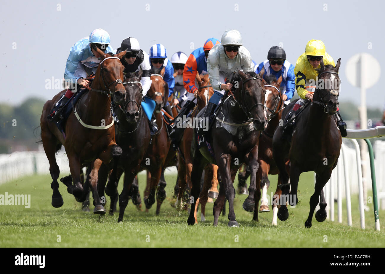 Weatherbys super sprint day newbury racecourse hi-res stock photography ...