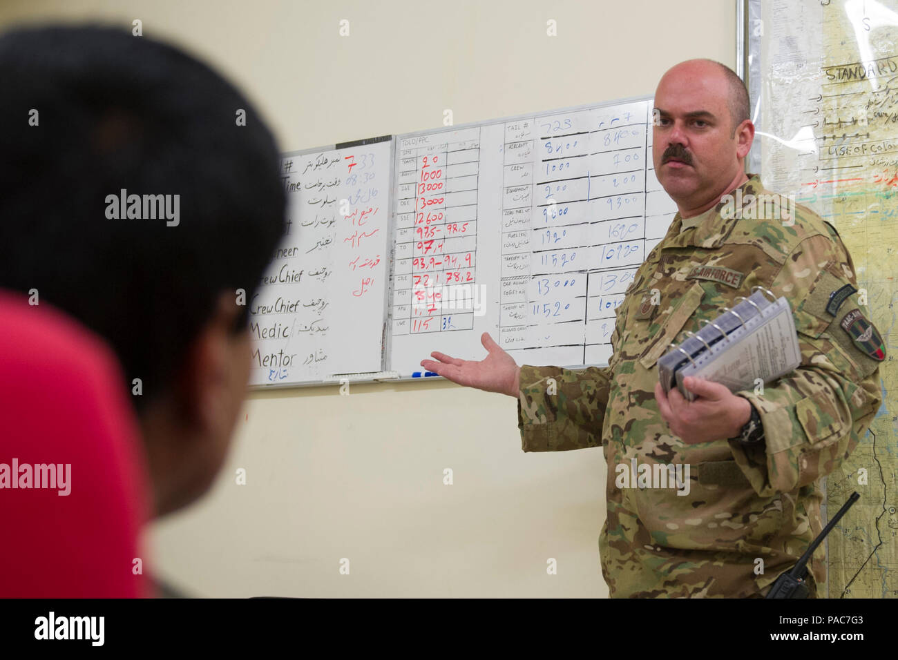 Master Sgt. Justin Kay, Train Advise Assist Command - Air Mi-17 flight ...