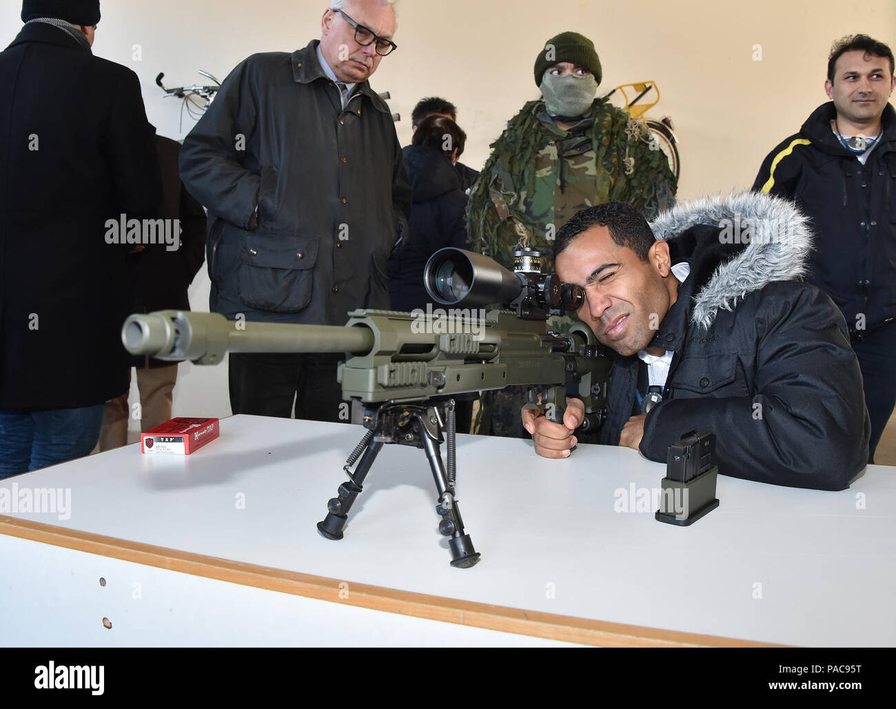 Colombian air force Maj John Jairo Huertas, deputy director of the ...
