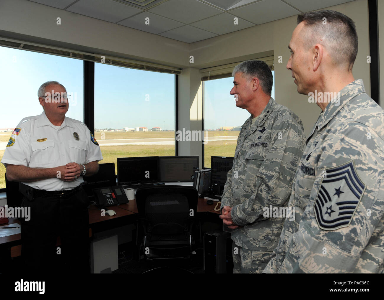 Anthony Gardner, an emergency dispatch supervisor with the 6th Civil ...