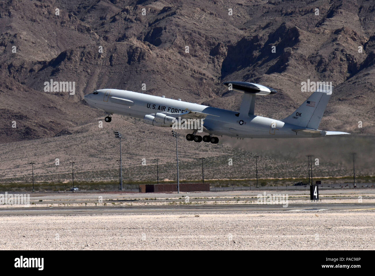An E-3 Sentry assigned to the 552nd Air Control Wing at Tinker Air ...