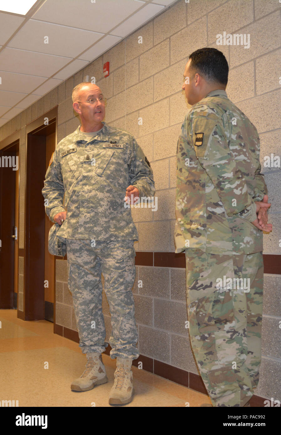 Senior noncommissioned officer 80th tc hi-res stock photography and ...