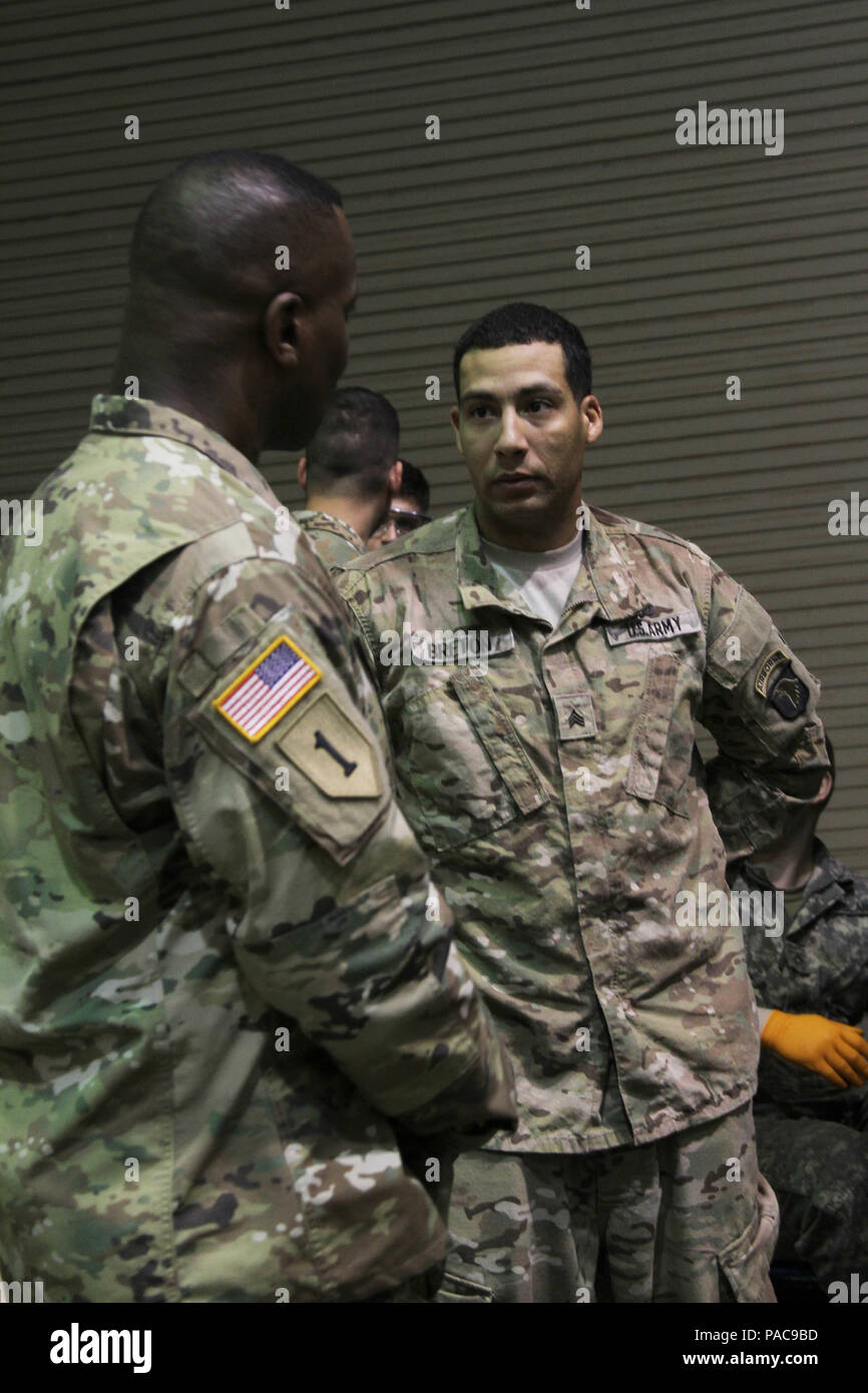 Command Sgt. Maj. Edward C. Morris, ordnance command sergeant major ...