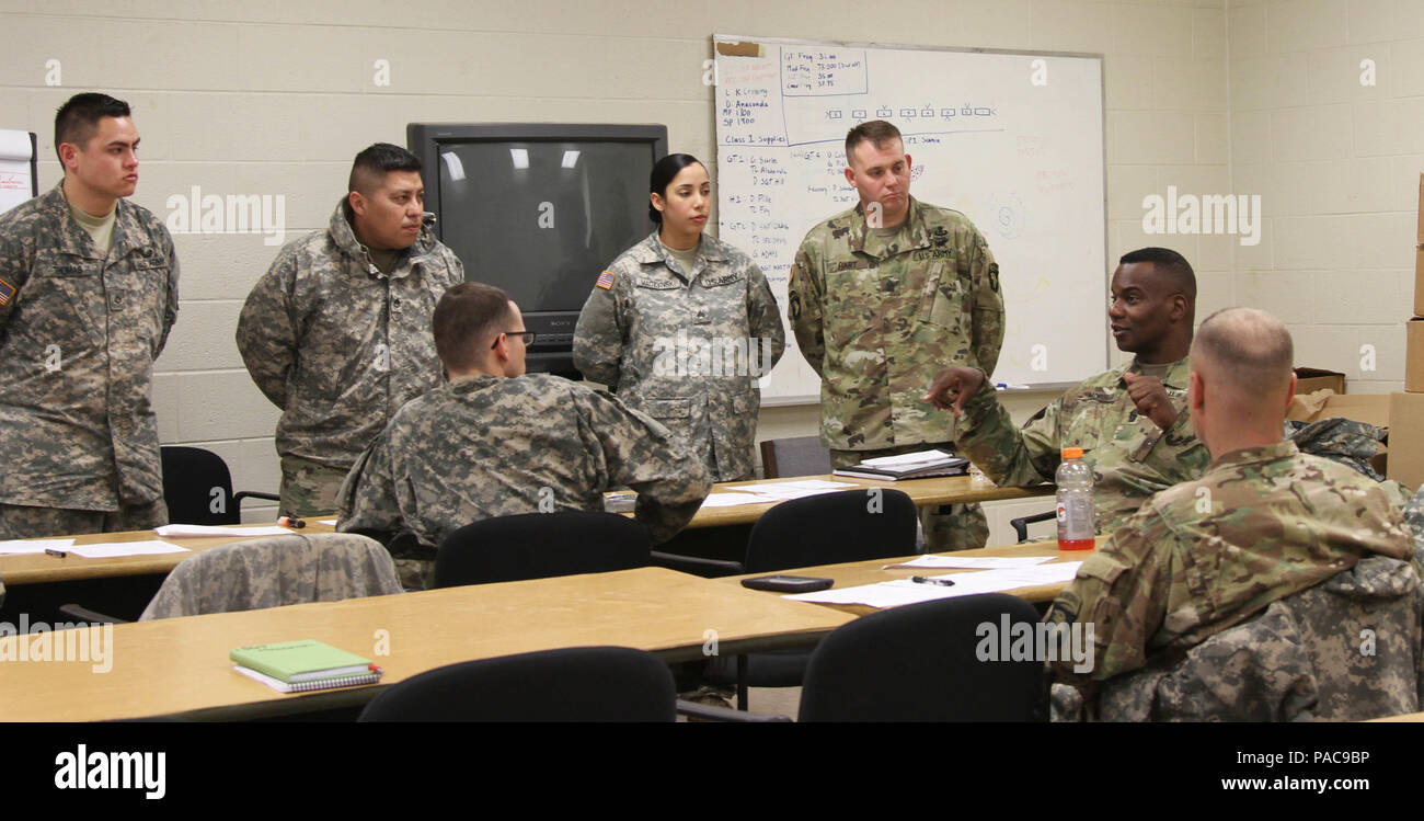 At Fort Campbell, Kentucky, the ordnance command sergeant major of the ...