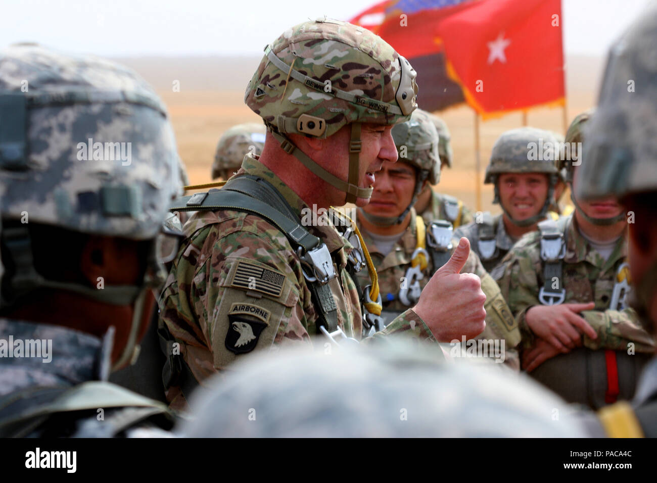 Brig. Gen. Brian Winski, 82nd Airborne Division deputy commanding ...