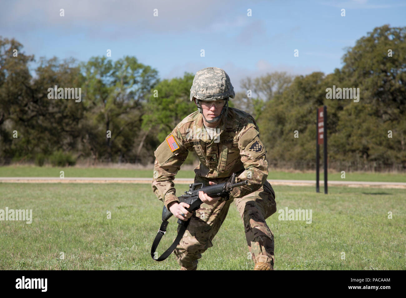 U.S. Army Ssg. Joseph Young assigned to the 99th RSC 319th Army Band of ...