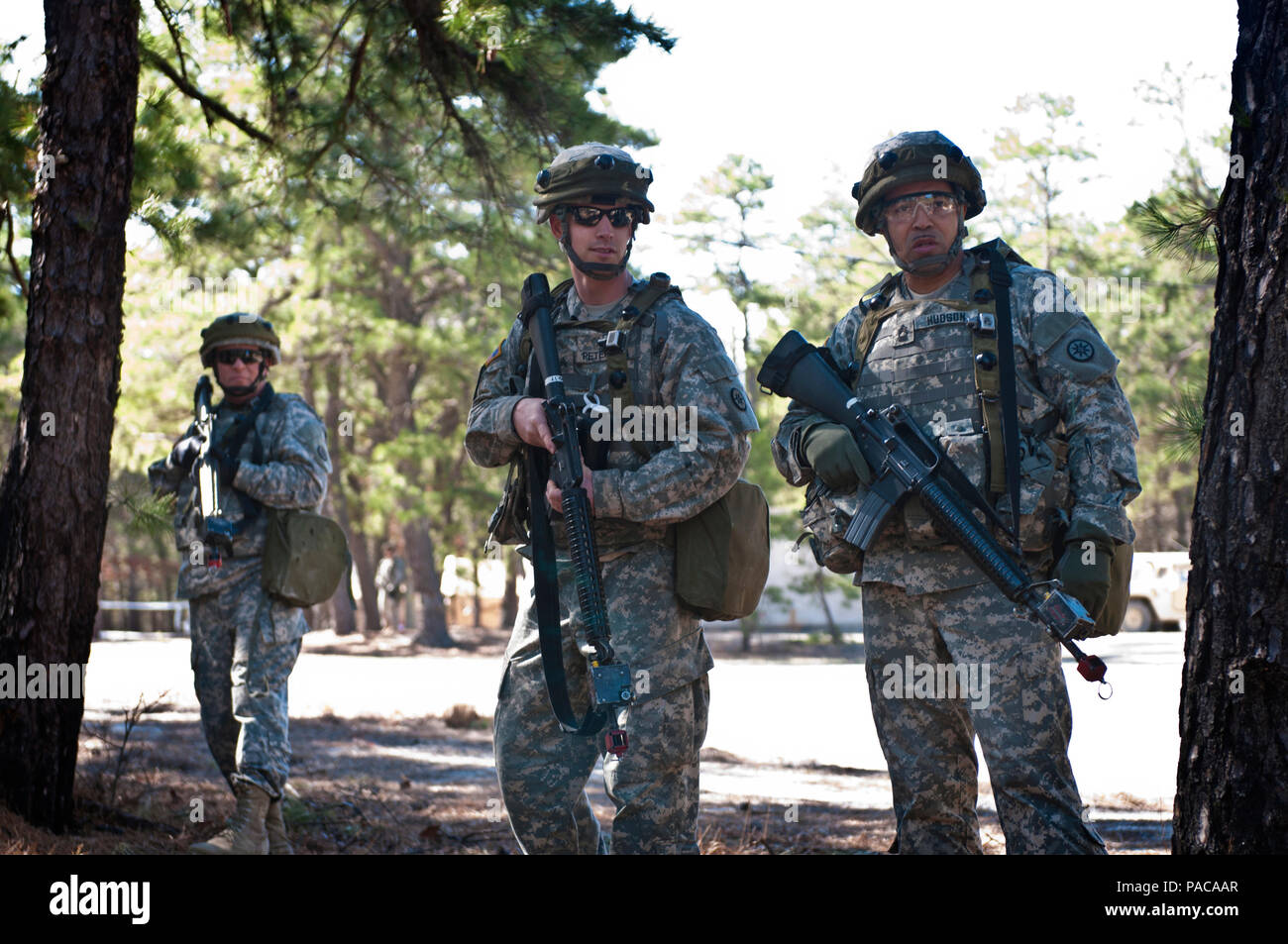 Soldiers with the 298th Transportation Company, based out of Franklin ...