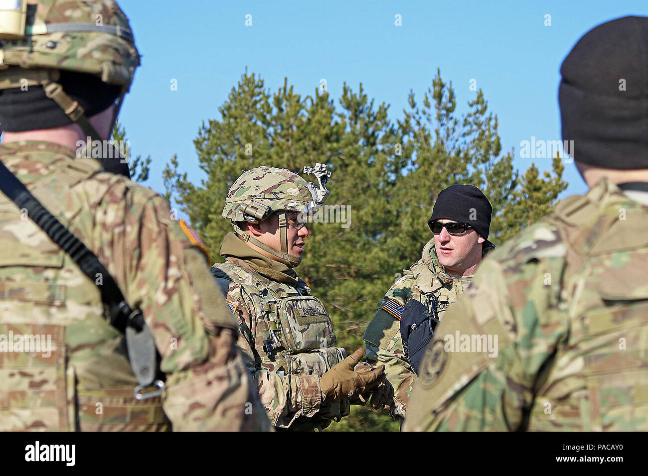 First Lt. Mark Antonio, a fire support officer assigned to Headquarters ...