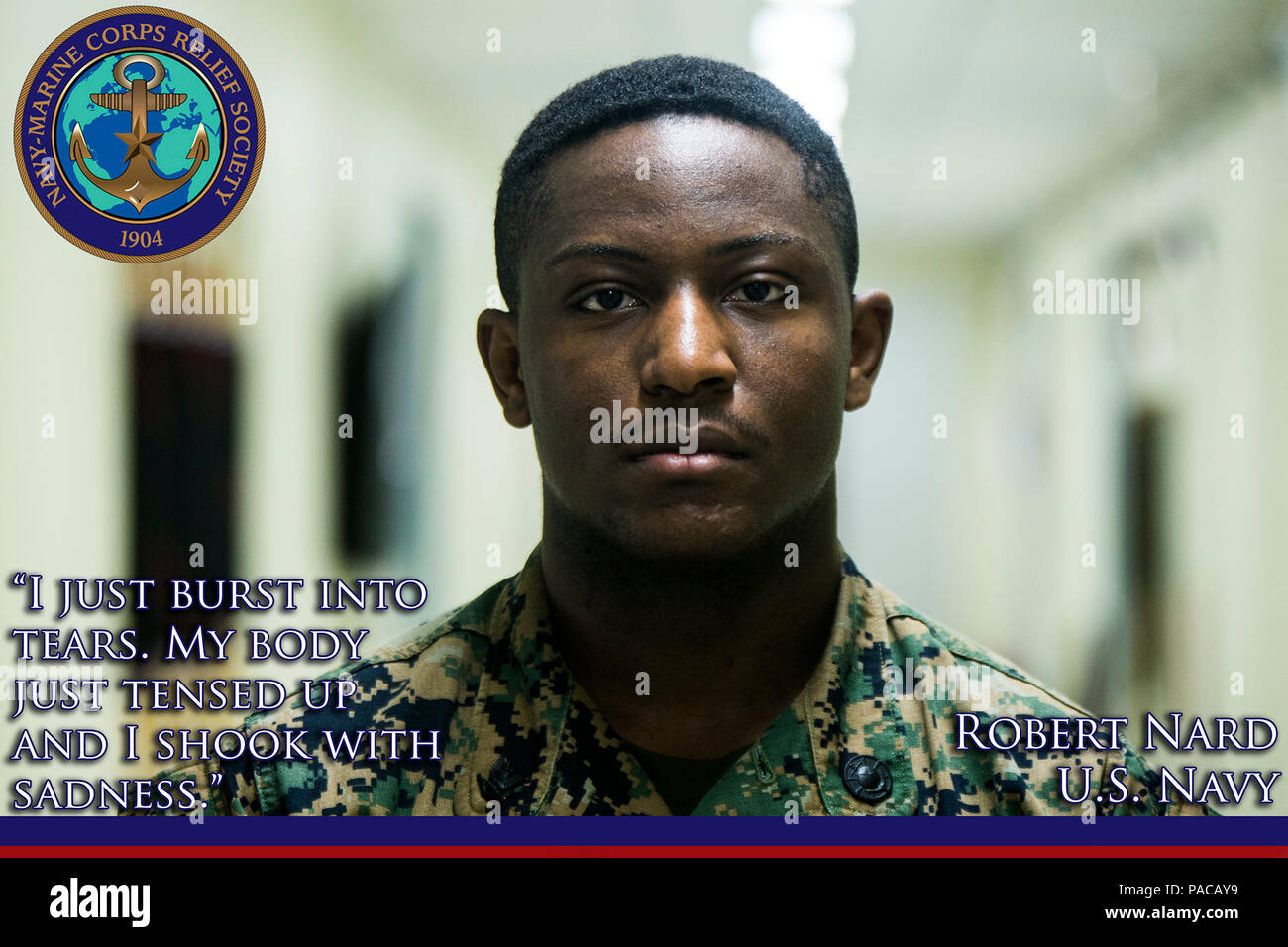 Petty Officer 3rd Class Robert Nard, a religious program specialist ...