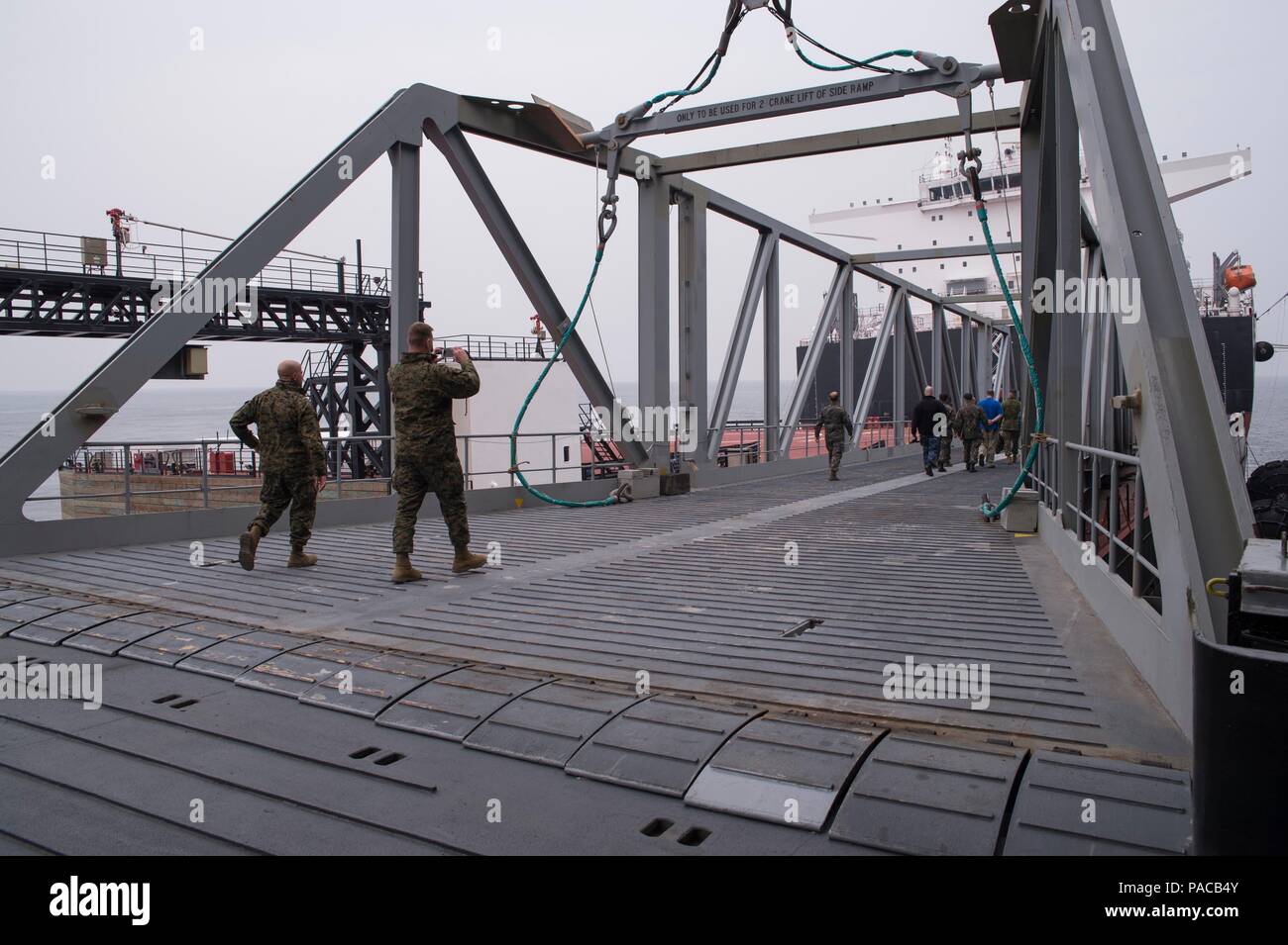 Expeditionary transfer dock hi-res stock photography and images - Alamy
