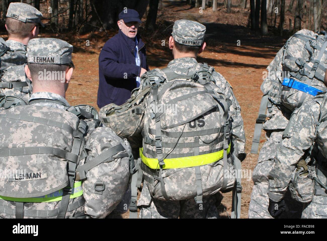 Saratoga Battlefield historian and retired Park Ranger Larry Arnold ...