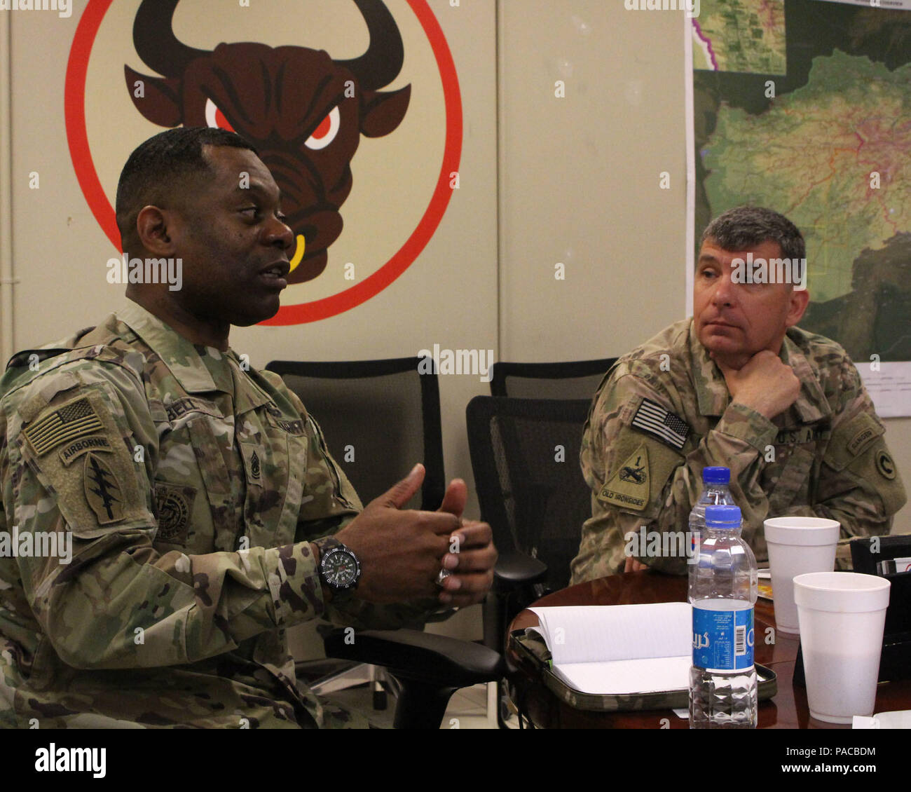 Cmd sgt major edward a bell hi-res stock photography and images - Alamy