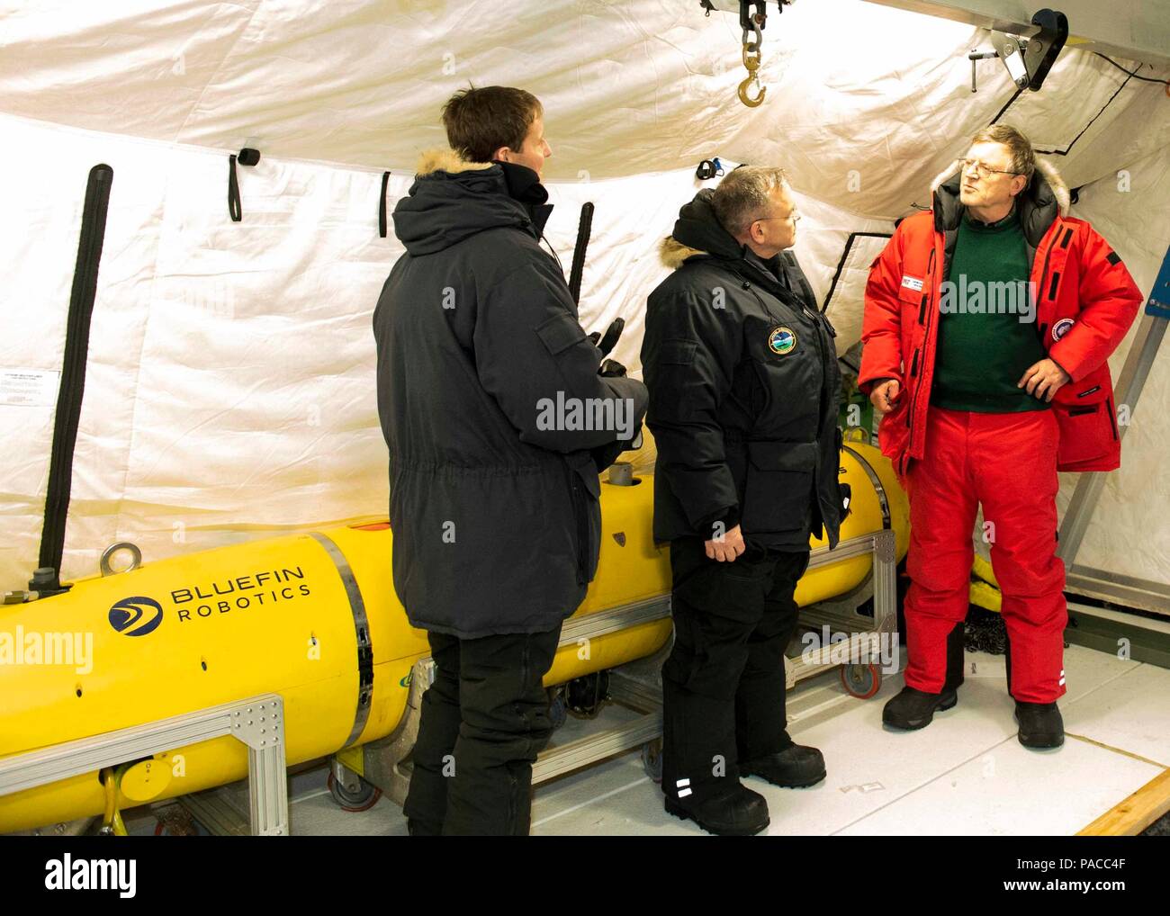 160313-N-QA919-292 Arctic Circle (March 13, 2016) - Henrik Schmidt with ...