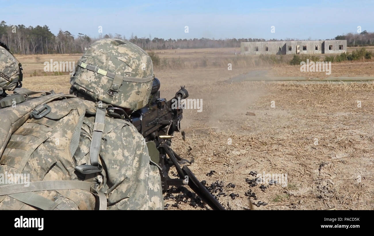 A Paratrooper assigned to Bravo Company, 1st Battalion, 508th Parachute ...