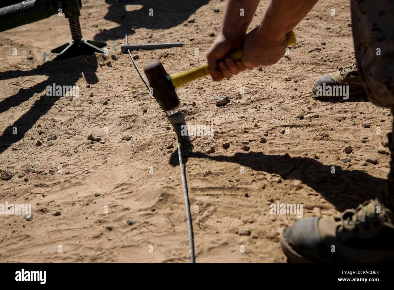 U.S. Marine Corps Cpl. Danny T. Risener, radio operator, Marine Wing ...