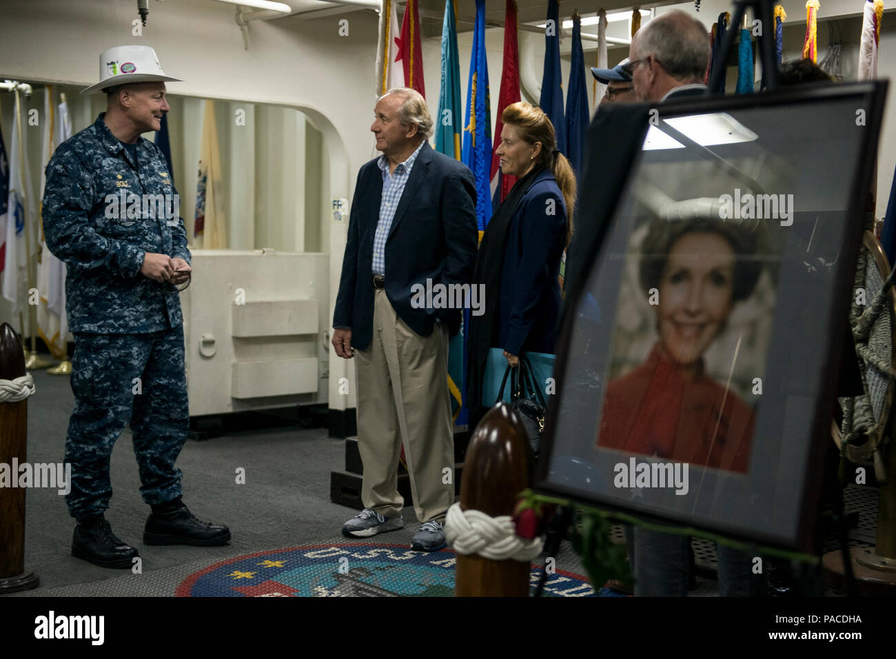 160315-N-IN729-167 YOKOSUKA, Japan (March 15, 2016) Capt. Chris Bolt ...