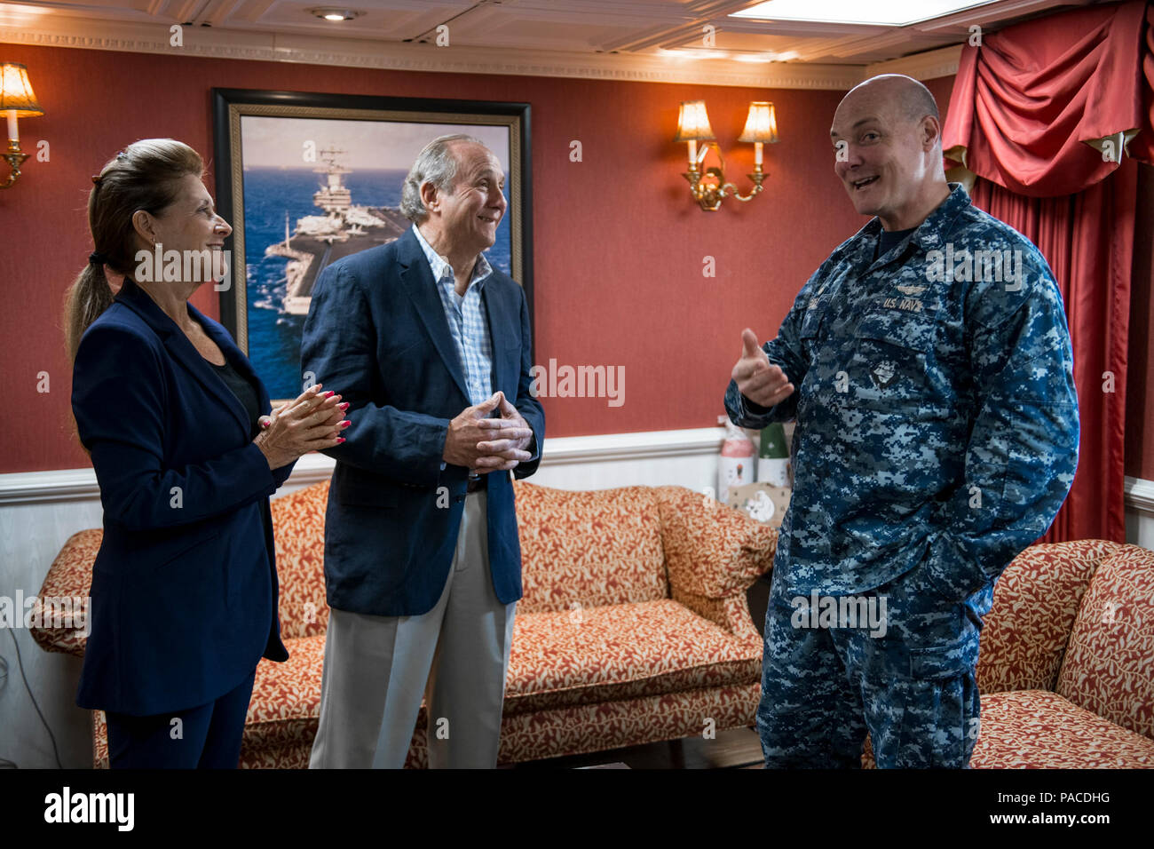 160315-N-IN729-182 YOKOSUKA, Japan (March 15, 2016) Capt. Chris Bolt ...