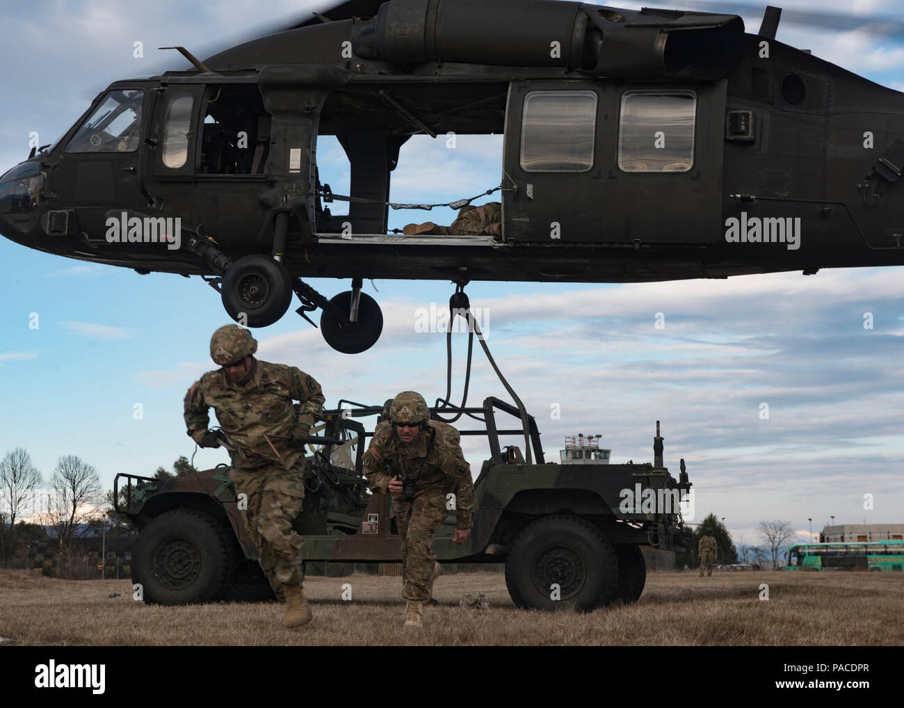 At the Frida drop‑zone near Pordenone, Italy, U.S. Army Soldiers of the ...