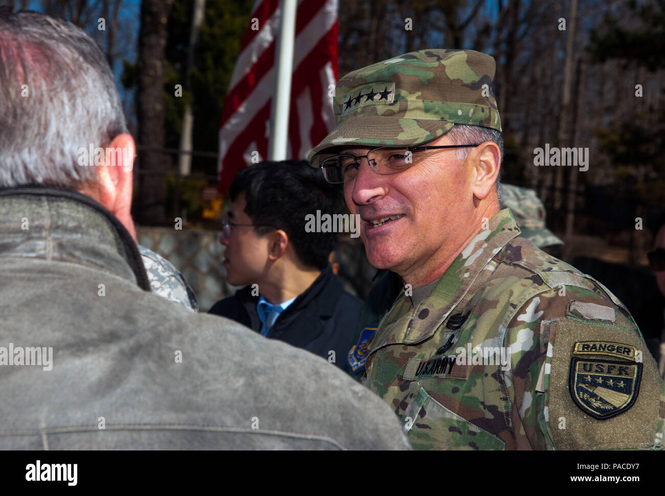 U.S. Army Gen. Curtis M. Scaparrotti, commander of U.S. Forces in Korea ...