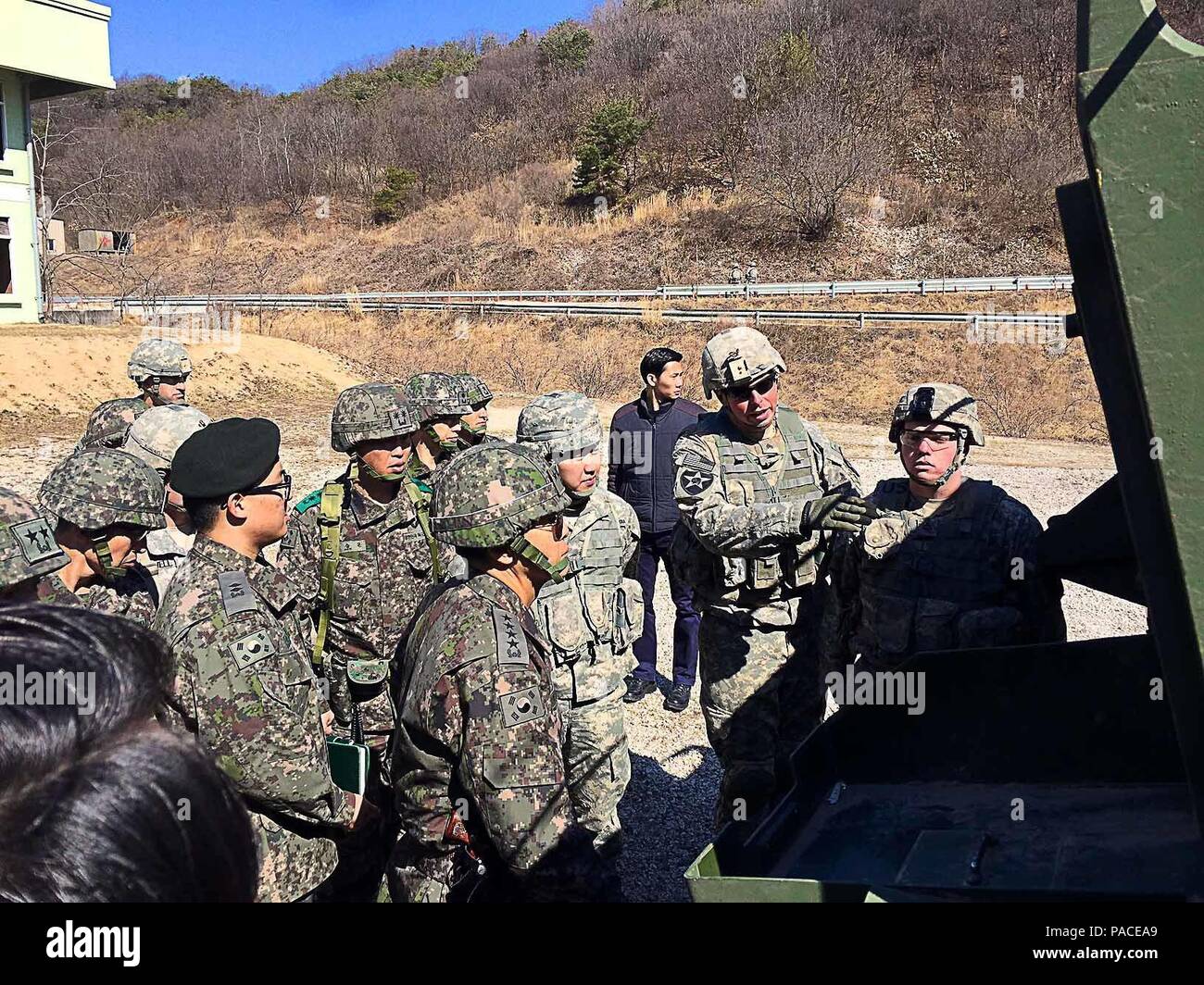 Soldiers from 2nd Battalion, 3rd Infantry Regiment, 1-2 Stryker Brigade ...
