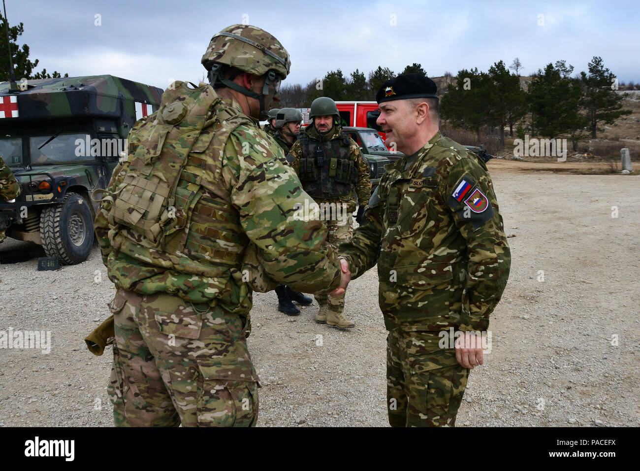 U.S. Army Lt. Col. Michael Kloepper (left), Commander of 2nd Battalion ...