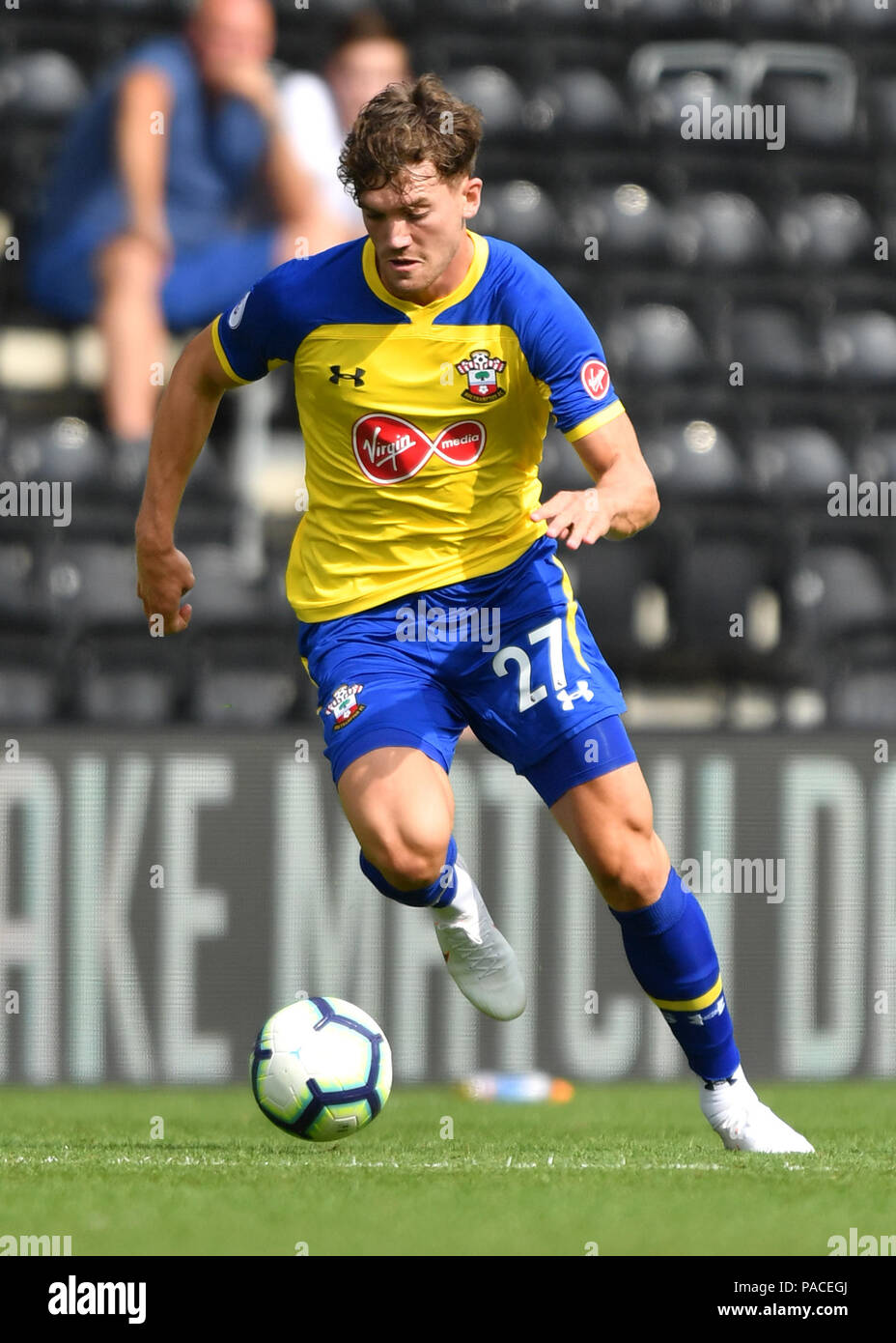Southampton's Sam Gallagher during a pre season friendly match at Pride ...