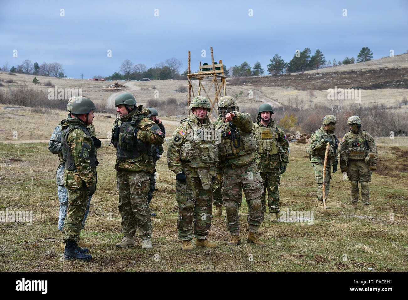 U.S. Army Lt. Col. Michael Kloepper, Commander of 2nd Battalion, 503rd ...