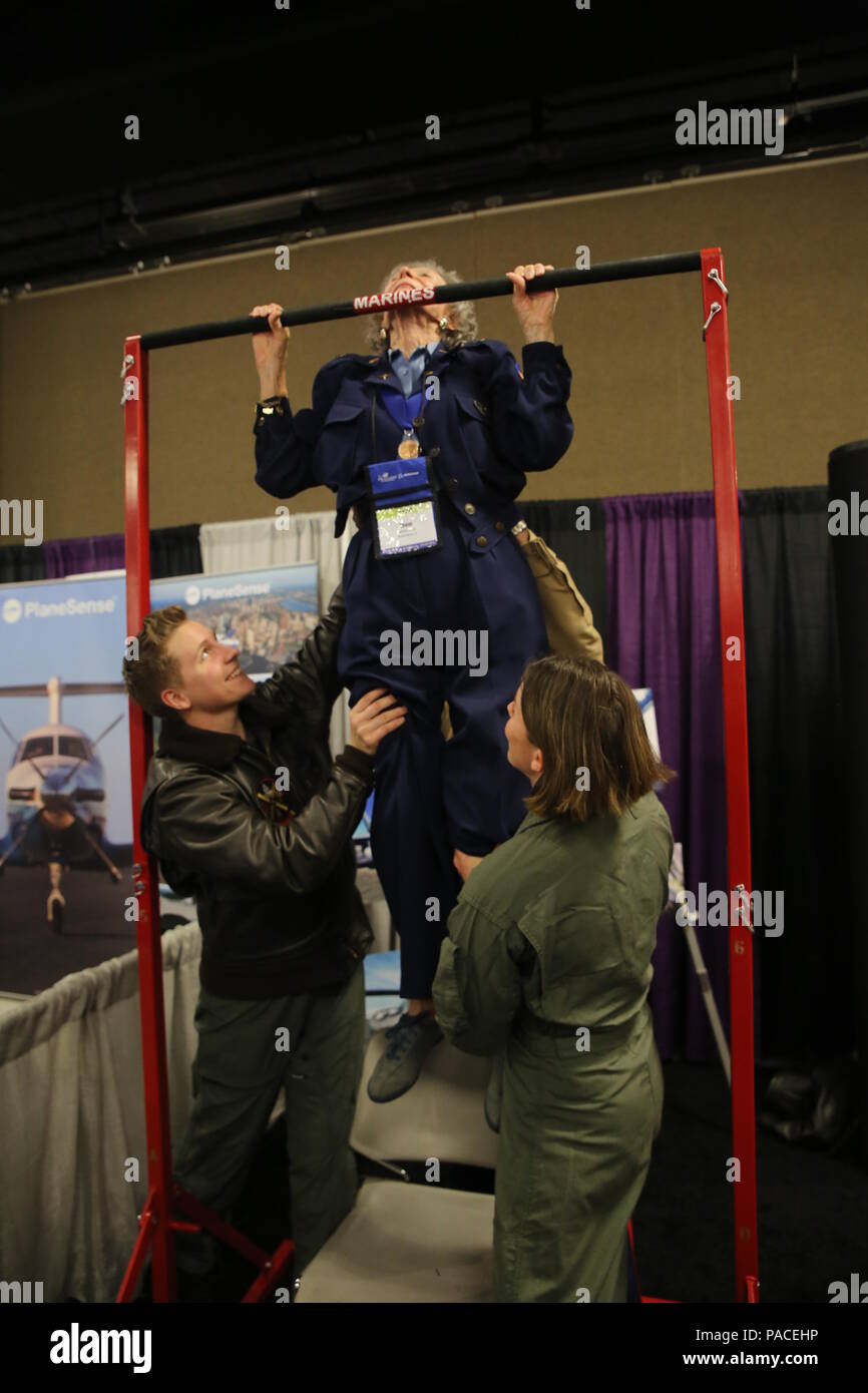 Marine Sergeant Haili Shimko (left), and Marine Captain Tina Terry ...
