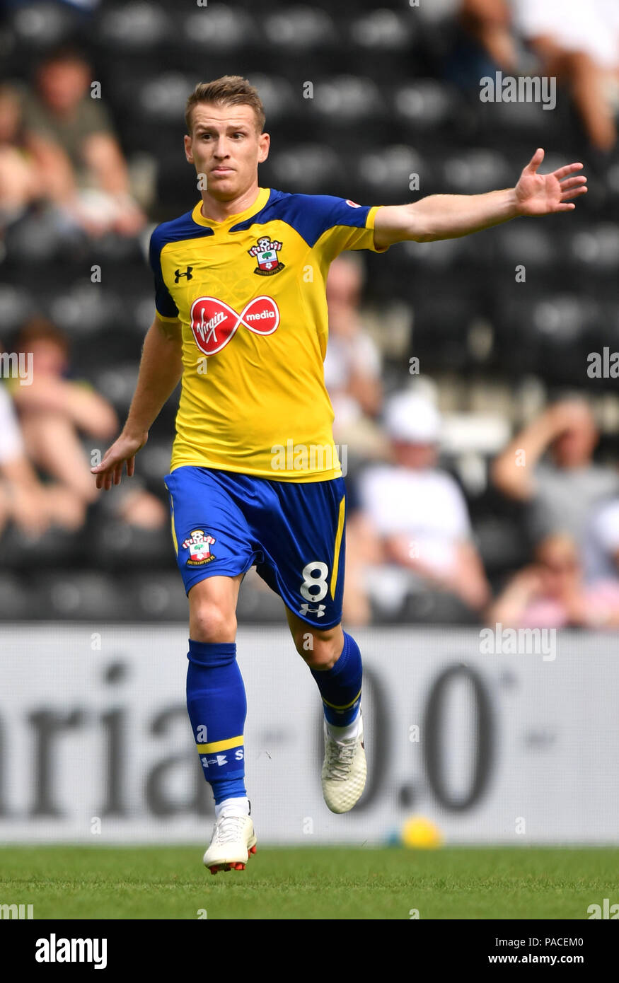 Southampton's Steven Davis during a pre season friendly match at Pride ...